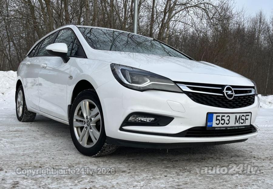 Balts Opel Astra 2018 Tallina, ar dzinēja tilpumu 1.40 L un nobraukumu 172 tūkst. km par 8500 €, foto 8 vietnē AUTOMOTO.COM.LV