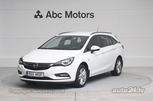 Balts Opel Astra 2018 Tallina, ar dzinēja tilpumu 1.40 L un nobraukumu 172 tūkst. km par 6990 €, foto 1 vietnē AUTOMOTO.COM.LV