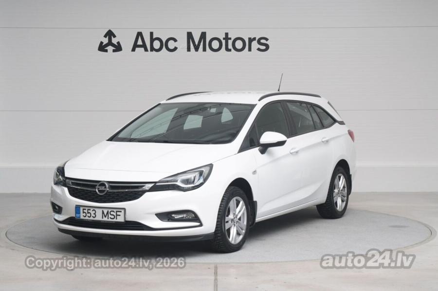 Balts Opel Astra 2018 Tallina, ar dzinēja tilpumu 1.40 L un nobraukumu 172 tūkst. km par 6990 €, foto 1 vietnē AUTOMOTO.COM.LV