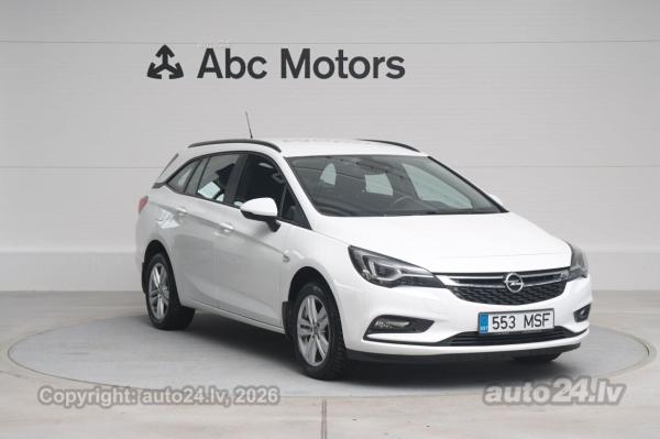 Balts Opel Astra 2018 Tallina, ar dzinēja tilpumu 1.40 L un nobraukumu 172 tūkst. km par 6990 €, foto 3 vietnē AUTOMOTO.COM.LV