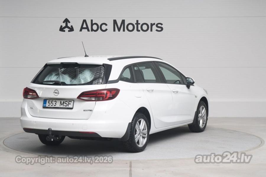 Balts Opel Astra 2018 Tallina, ar dzinēja tilpumu 1.40 L un nobraukumu 172 tūkst. km par 6990 €, foto 4 vietnē AUTOMOTO.COM.LV