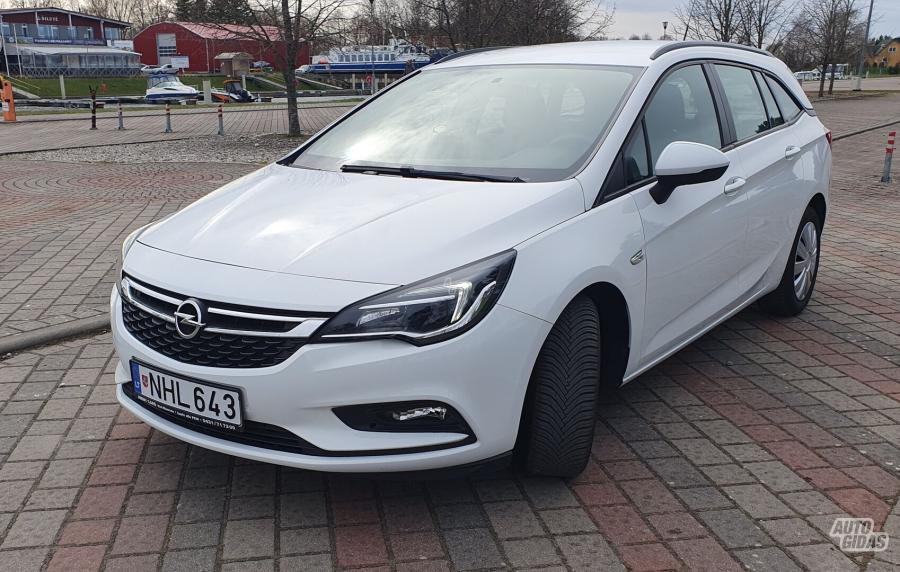 Balts Opel Astra 2018 Šilutė, ar dzinēja tilpumu 1.60 L un nobraukumu 172 tūkst. km par 6300 €, foto 3 vietnē AUTOMOTO.COM.LV