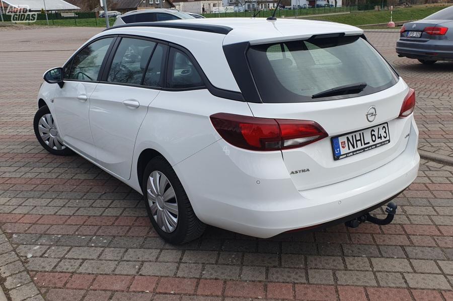 Balts Opel Astra 2018 Šilutė, ar dzinēja tilpumu 1.60 L un nobraukumu 172 tūkst. km par 6300 €, foto 6 vietnē AUTOMOTO.COM.LV