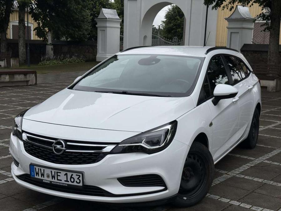 Balts Opel Astra 2018 Kauņa, ar dzinēja tilpumu 1.60 L un nobraukumu 117 tūkst. km par 6350 €, foto 1 vietnē AUTOMOTO.COM.LV