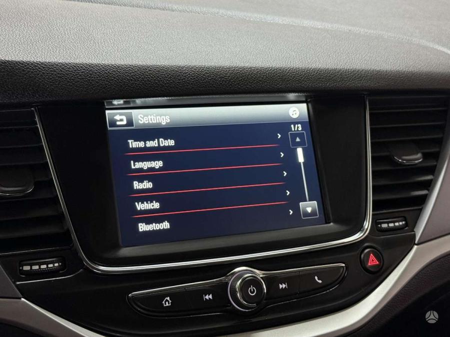 Balts Opel Astra 2018 Kauņa, ar dzinēja tilpumu 1.60 L un nobraukumu 117 tūkst. km par 5950 €, foto 28 vietnē AUTOMOTO.COM.LV