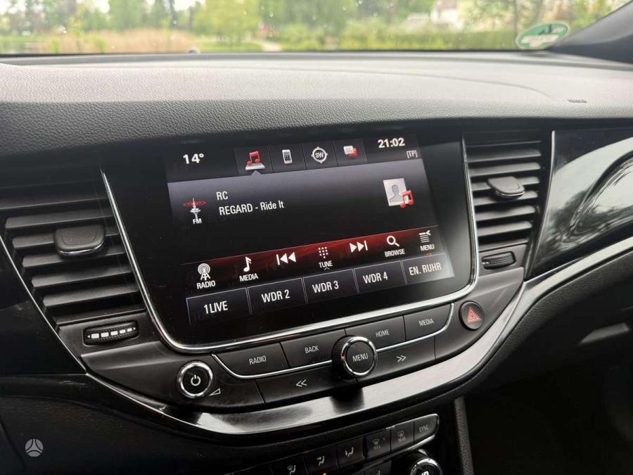Balts Opel Astra 2018 Utena, ar dzinēja tilpumu 1.60 L un nobraukumu 191 tūkst. km par 6650 €, foto 15 vietnē AUTOMOTO.COM.LV