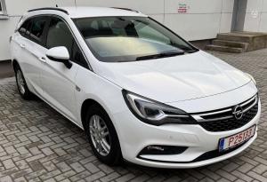 White Opel Astra 2019 in Kedainiai, with an engine capacity of 1.60 L and mileage of 167 thousand km for 6655 €, photo 4 on AUTOMOTO.COM.LV