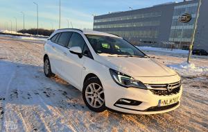 White Opel Astra 2019 in Kaunas, with an engine capacity of 1.60 L and mileage of 227 thousand km for 7500 €, photo  on AUTOMOTO.COM.LV