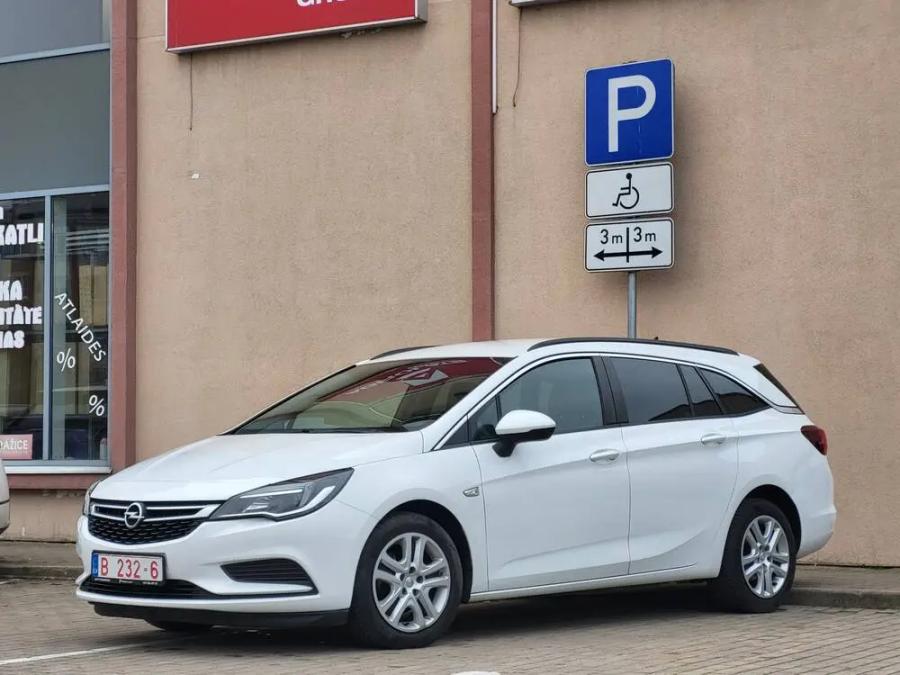 Белый Опель Астра 2019 в Елгава, объемом двигателя 1.60 л и пробегом 186 тыс. км за 6790 €, фото 3 на AUTOMOTO.COM.LV