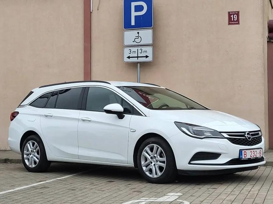 Белый Опель Астра 2019 в Елгава, объемом двигателя 1.60 л и пробегом 186 тыс. км за 6790 €, фото 7 на AUTOMOTO.COM.LV