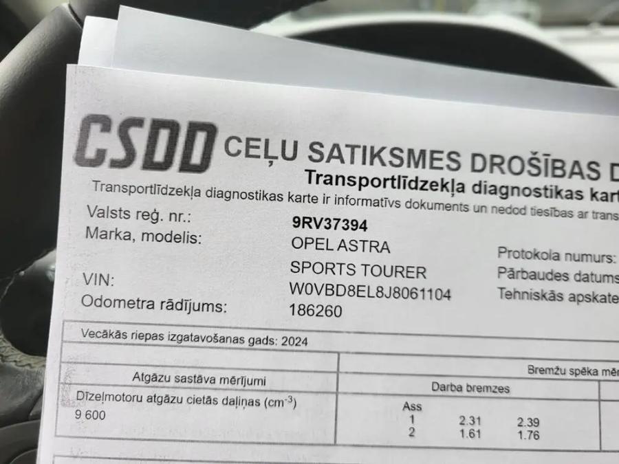 Белый Опель Астра 2019 в Елгава, объемом двигателя 1.60 л и пробегом 186 тыс. км за 6790 €, фото 35 на AUTOMOTO.COM.LV