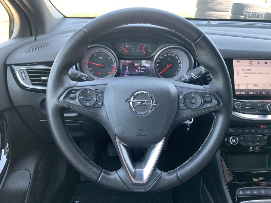 Balts Opel Astra 2019 Kauņa, ar dzinēja tilpumu 1.60 L un nobraukumu 250 tūkst. km par 6999 €, foto 20 vietnē AUTOMOTO.COM.LV