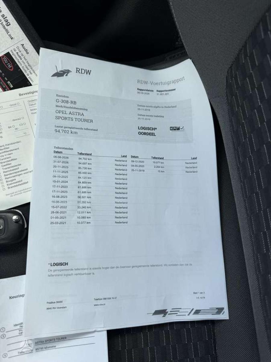 Белый Опель Астра 2019 в Алитус, объемом двигателя 1.20 л и пробегом 95 тыс. км за 6450 €, фото 29 на AUTOMOTO.COM.LV