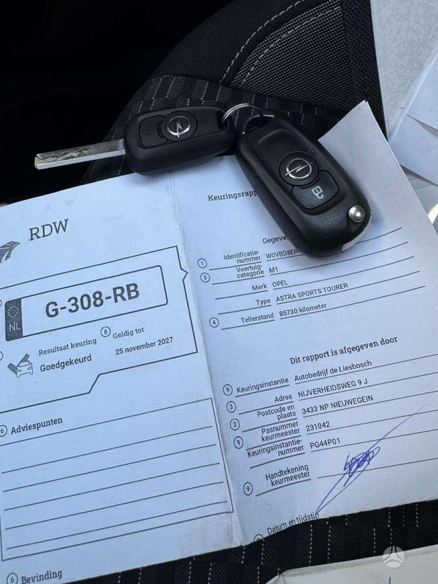 Белый Опель Астра 2019 в Алитус, объемом двигателя 1.20 л и пробегом 95 тыс. км за 6350 €, фото 34 на AUTOMOTO.COM.LV