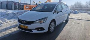 White Opel Astra 2020 in Kaunas, with an engine capacity of 1.20 L and mileage of 180 thousand km for 5499 €, photo  on AUTOMOTO.COM.LV