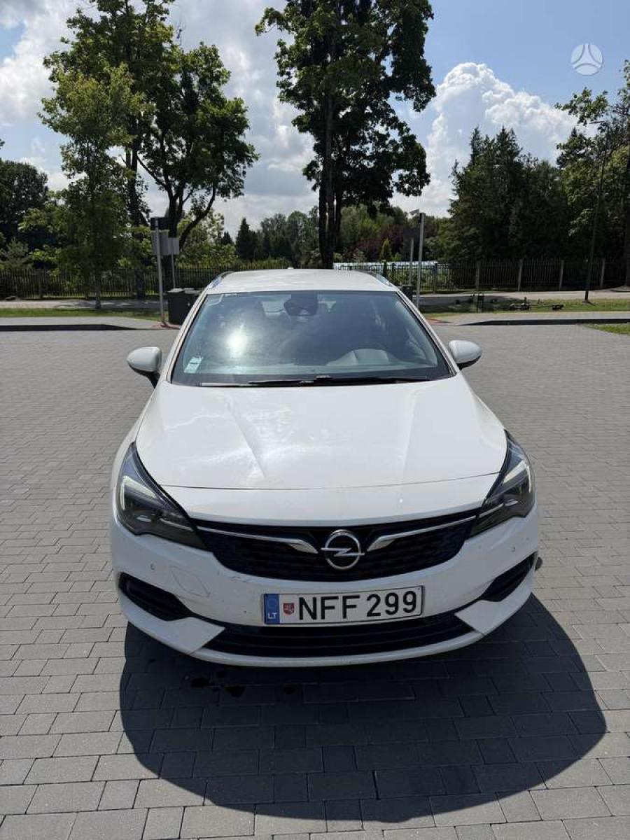 Balts Opel Astra 2021 Kauņa, ar dzinēja tilpumu 1.50 L un nobraukumu 225 tūkst. km par 3499 €, foto 4 vietnē AUTOMOTO.COM.LV