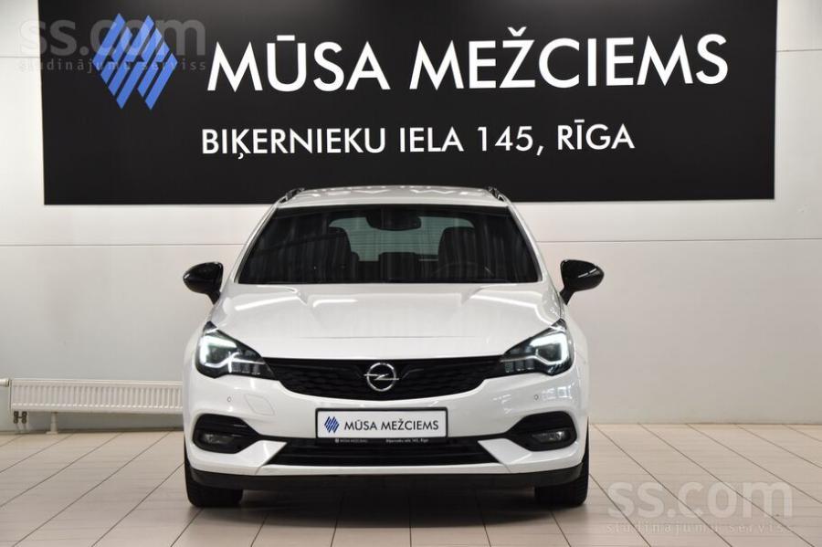 Белый Опель Астра 2021 в Рига, объемом двигателя 1.20 л и пробегом 73 тыс. км за 11390 €, фото 3 на AUTOMOTO.COM.LV