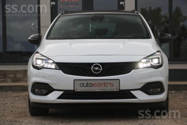 White Opel Astra 2021 in Tukums, with an engine capacity of 1.50 L and mileage of 144 thousand km for 9450 €, photo 3 on AUTOMOTO.COM.LV