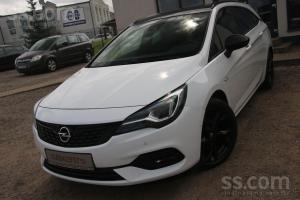 White Opel Astra 2021 in Tukums, with an engine capacity of 1.50 L and mileage of 144 thousand km for 9450 €, photo 5 on AUTOMOTO.COM.LV