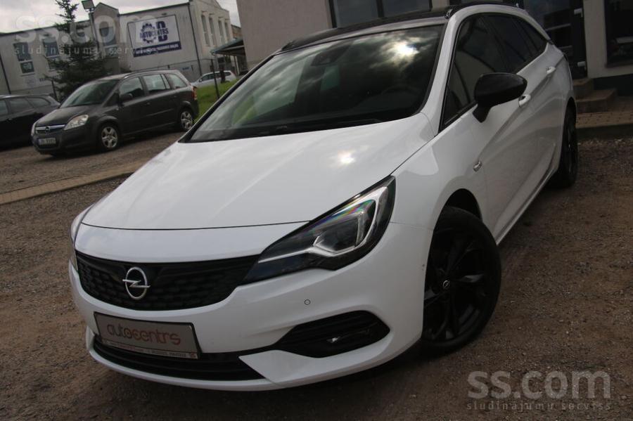 White Opel Astra 2021 in Tukums, with an engine capacity of 1.50 L and mileage of 144 thousand km for 9450 €, photo 5 on AUTOMOTO.COM.LV