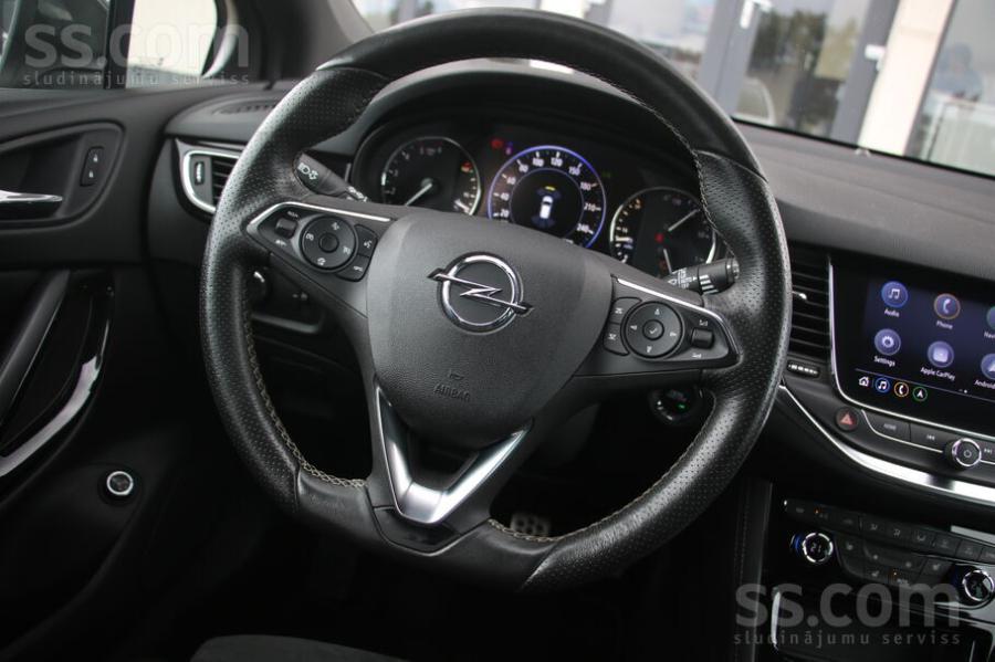 White Opel Astra 2021 in Tukums, with an engine capacity of 1.50 L and mileage of 144 thousand km for 9450 €, photo 17 on AUTOMOTO.COM.LV