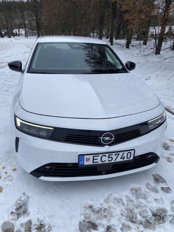 Balts Opel Astra 2024 Viļņa, ar dzinēja tilpumu 1.60 L un nobraukumu 7 tūkst. km par 25900 €, foto 5 vietnē AUTOMOTO.COM.LV