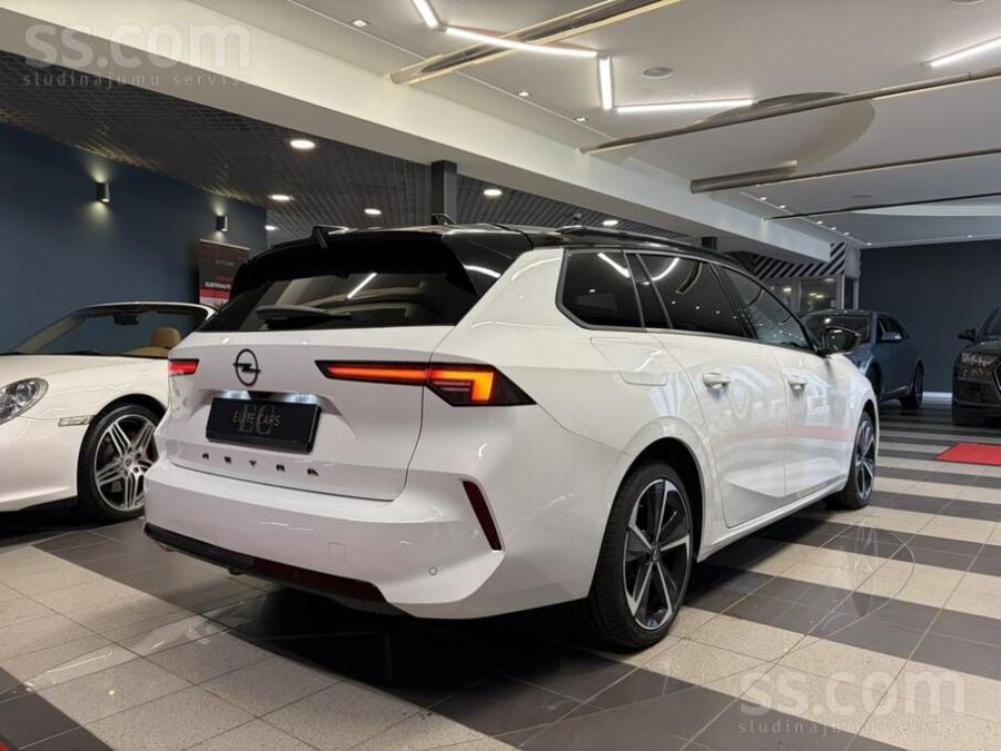 Balts Opel Astra 2025 Rīga, ar dzinēja tilpumu 1.20 L un nobraukumu 14 tūkst. km par 21100 €, foto 6 vietnē AUTOMOTO.COM.LV