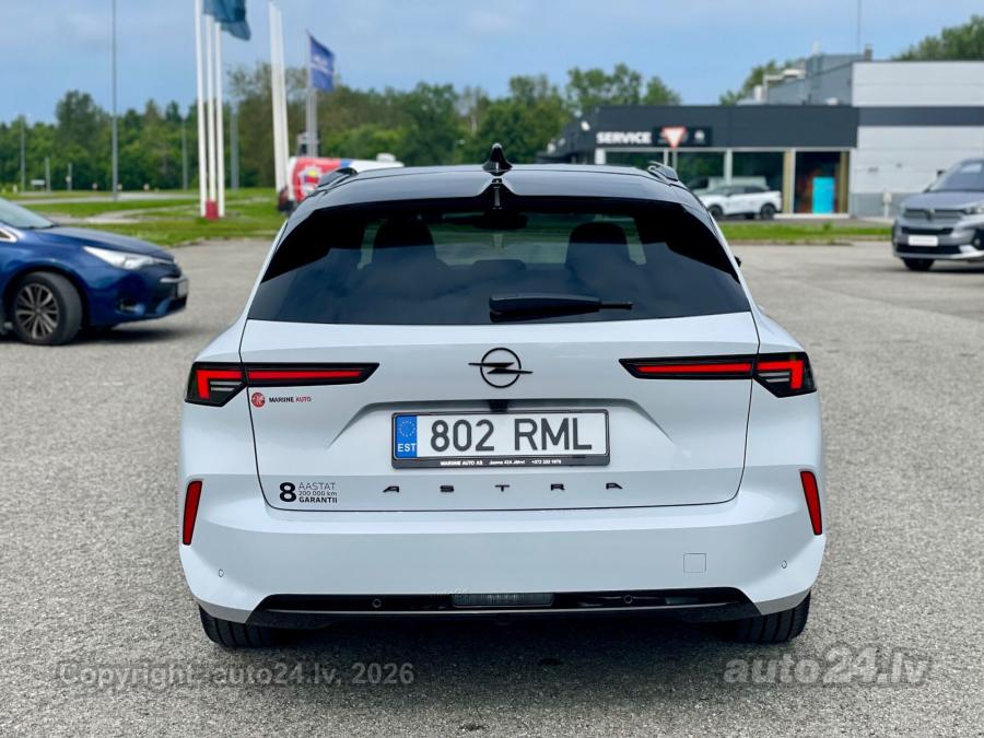 Balts Opel Astra 2026 Jehvi, ar dzinēja tilpumu 1.50 L un nobraukumu 2 tūkst. km par 29800 €, foto 8 vietnē AUTOMOTO.COM.LV
