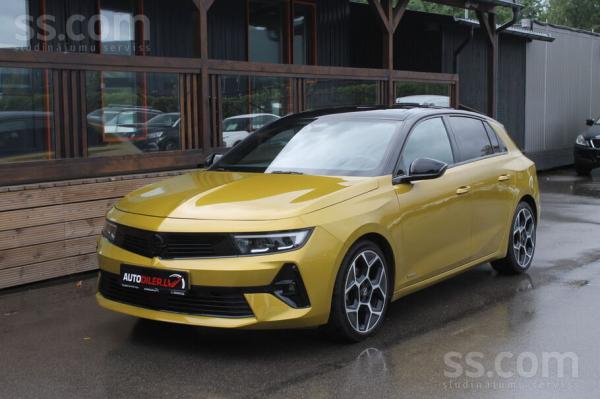 Opel Astra 2022 Rīga vietnē Dzeltens Opel Astra 2022 Rīga, ar dzinēja tilpumu 1.20 L un nobraukumu 0 tūkst. km par 15700 €, foto 3 vietnē AUTOMOTO.COM.LV