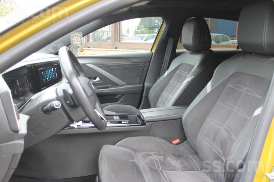 Dzeltens Opel Astra 2022 Rīga, ar dzinēja tilpumu 1.20 L un nobraukumu 0 tūkst. km par 15700 €, foto 22 vietnē AUTOMOTO.COM.LV