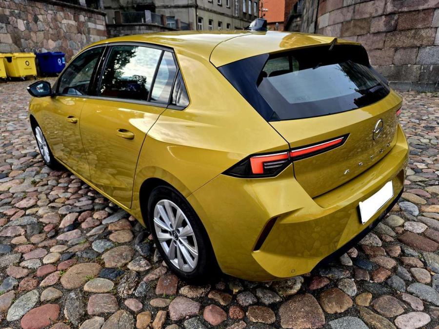 Dzeltens Opel Astra 2023 Kauņa, ar dzinēja tilpumu 1.20 L un nobraukumu 35 tūkst. km par 17900 €, foto 8 vietnē AUTOMOTO.COM.LV