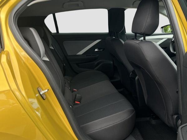 Yellow Opel Astra 2023 in Parnu, with an engine capacity of 1.20 L and mileage of 66 thousand km for 15850 €, photo 7 on AUTOMOTO.COM.LV