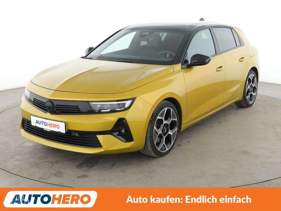 Dzeltens Opel Astra 2022 Kauņa, ar dzinēja tilpumu 1.60 L un nobraukumu 21 tūkst. km par 26726 €, foto 1 vietnē AUTOMOTO.COM.LV