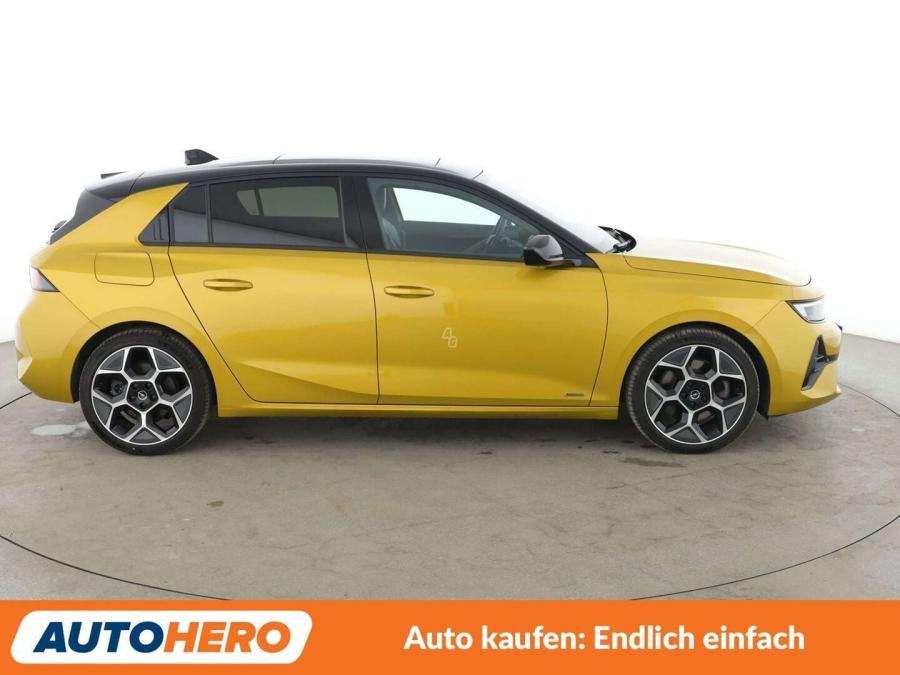 Dzeltens Opel Astra 2022 Kauņa, ar dzinēja tilpumu 1.60 L un nobraukumu 21 tūkst. km par 26726 €, foto 7 vietnē AUTOMOTO.COM.LV