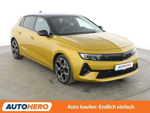 Yellow Opel Astra 2022 in Kaunas, with an engine capacity of 1.60 L and mileage of 21 thousand km for 26726 €, photo 8 on AUTOMOTO.COM.LV