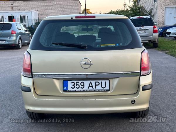 Yellow Opel Astra 2005 in Narva, with an engine capacity of 1.40 L and mileage of 73 thousand km for 1999 €, photo 3 on AUTOMOTO.COM.LV