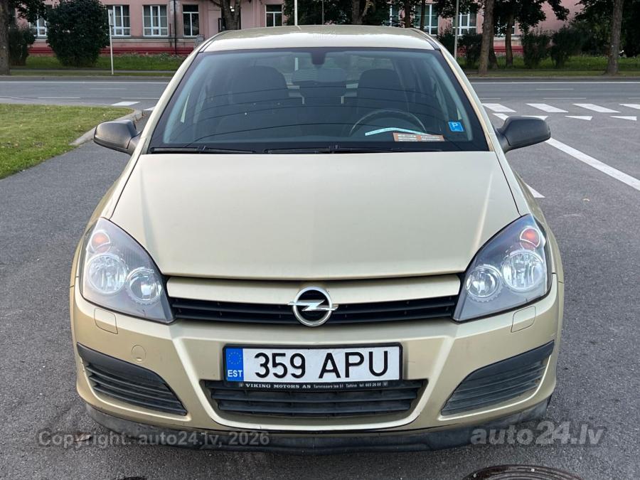 Yellow Opel Astra 2005 in Narva, with an engine capacity of 1.40 L and mileage of 73 thousand km for 1999 €, photo 7 on AUTOMOTO.COM.LV