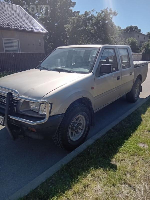 Pelēks Opel Campo 1998 Liepāja, ar dzinēja tilpumu 2.50 L un nobraukumu 326 tūkst. km par 990 €, foto 2 vietnē AUTOMOTO.COM.LV