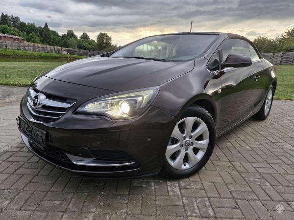 Brūns Opel Cascada 2014 Viļņa, ar dzinēja tilpumu 1.36 L un nobraukumu 144 tūkst. km par 6900 €, foto 1 vietnē AUTOMOTO.COM.LV