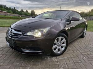 Brown Opel Cascada 2014 in Vilnius, with an engine capacity of 1.36 L and mileage of 145 thousand km for 5950 €, photo  on AUTOMOTO.COM.LV