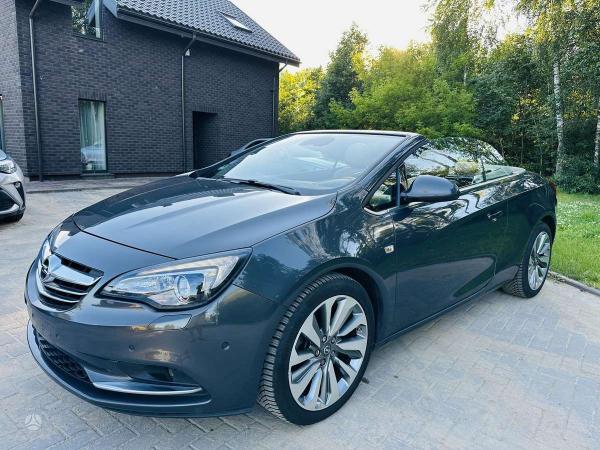 Grey Opel Cascada 2016 in Kaunas, with an engine capacity of 1.60 L and mileage of 220 thousand km for 7750 €, photo 2 on AUTOMOTO.COM.LV