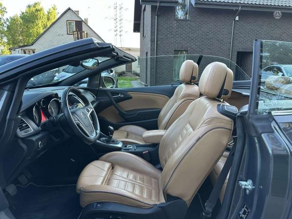 Grey Opel Cascada 2016 in Kaunas, with an engine capacity of 1.60 L and mileage of 220 thousand km for 7750 €, photo 7 on AUTOMOTO.COM.LV