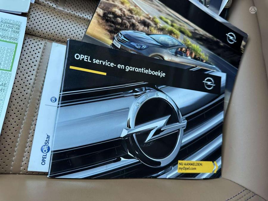 Grey Opel Cascada 2016 in Kaunas, with an engine capacity of 1.60 L and mileage of 220 thousand km for 7750 €, photo 30 on AUTOMOTO.COM.LV