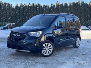 Black Opel Combo 2019 in Jelgava, with an engine capacity of 1.20 L and mileage of 101 thousand km for 9990 €, photo  on AUTOMOTO.COM.LV
