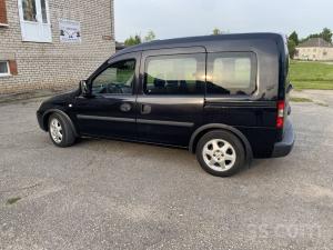 Black Opel Combo 2009 in Ludza, with an engine capacity of 1.30 L and mileage of 0 thousand km for 2550 €, photo 3 on AUTOMOTO.COM.LV