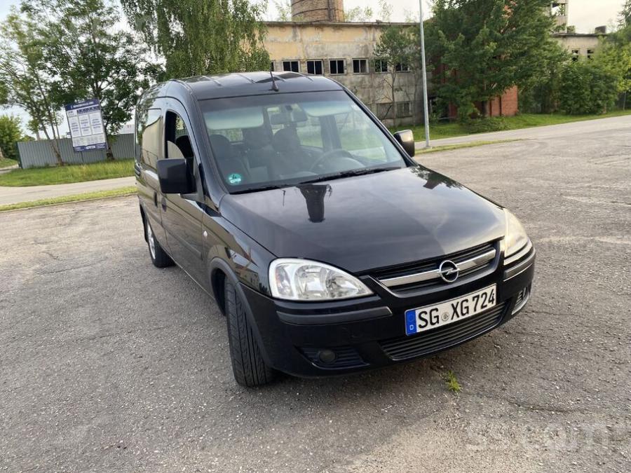 Black Opel Combo 2009 in Ludza, with an engine capacity of 1.30 L and mileage of 0 thousand km for 2550 €, photo 8 on AUTOMOTO.COM.LV