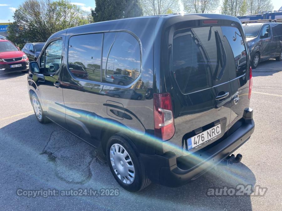 Melns Opel Combo 2020 Tartu, ar dzinēja tilpumu 1.50 L un nobraukumu 129 tūkst. km par 11990 €, foto 6 vietnē AUTOMOTO.COM.LV