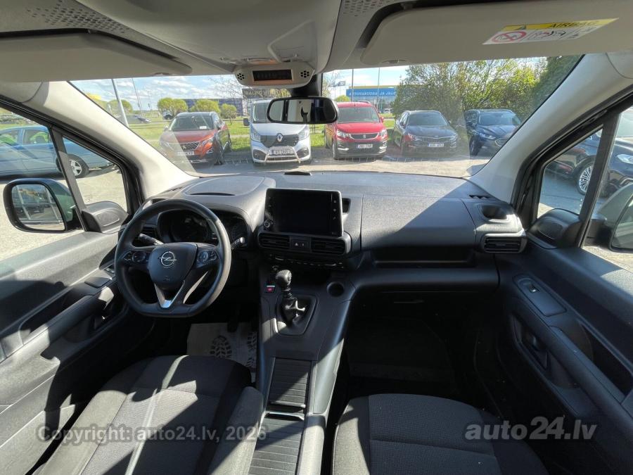 Melns Opel Combo 2020 Tartu, ar dzinēja tilpumu 1.50 L un nobraukumu 129 tūkst. km par 11990 €, foto 9 vietnē AUTOMOTO.COM.LV
