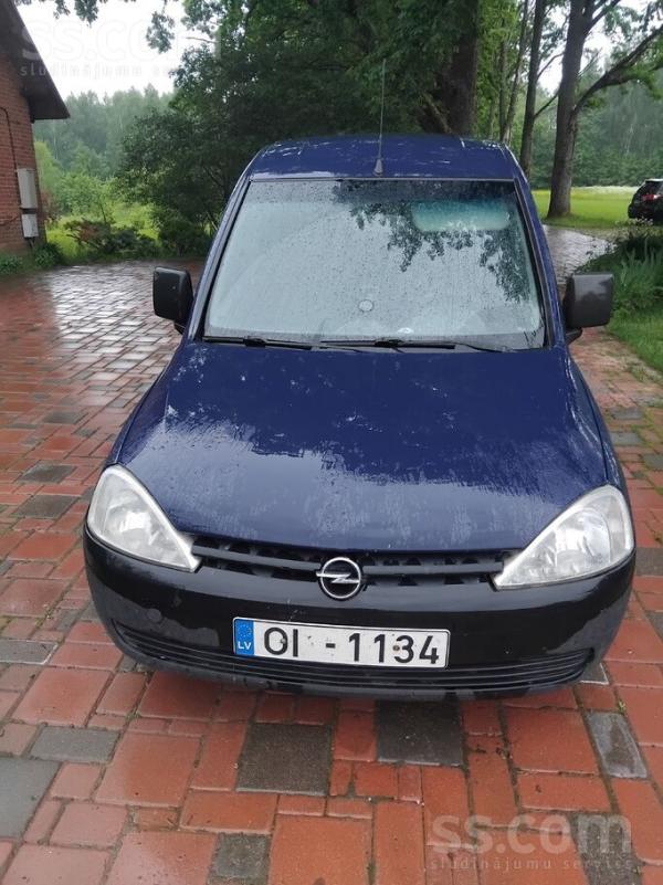 Blue Opel Combo 2003 in Jekabpils, with an engine capacity of 1.70 L and mileage of 0 thousand km for 790 €, photo 1 on AUTOMOTO.COM.LV