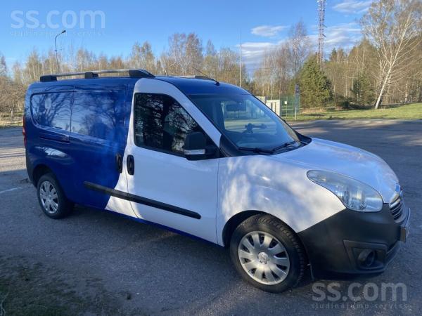 Blue Opel Combo 2013 in Riga, with an engine capacity of 1.60 L and mileage of 258 thousand km for 3700 €, photo 8 on AUTOMOTO.COM.LV